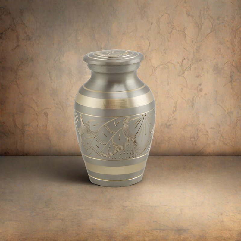Platinum Cremation Keepsake Urn | Oneworld Memorials