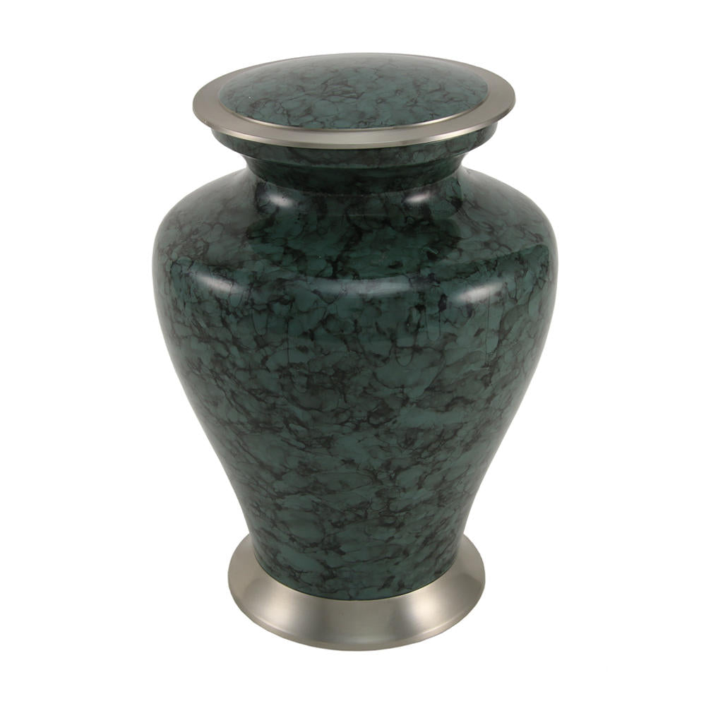 Glenwood Gray Cremation Urn In Large | Oneworld Memorials