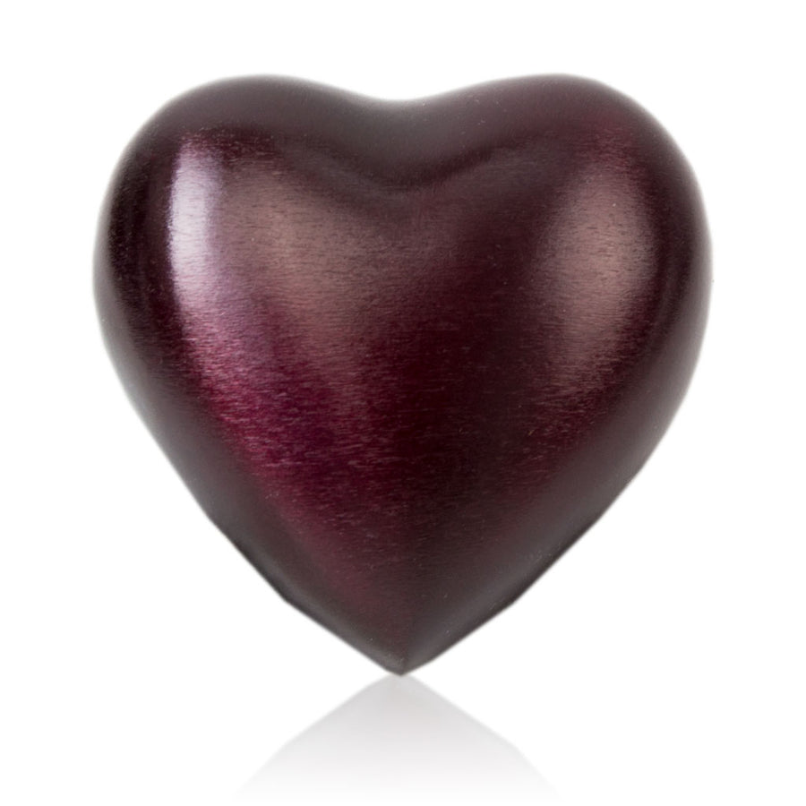 Ruby Red Monterey Keepsake Heart | OneWorld Memorials