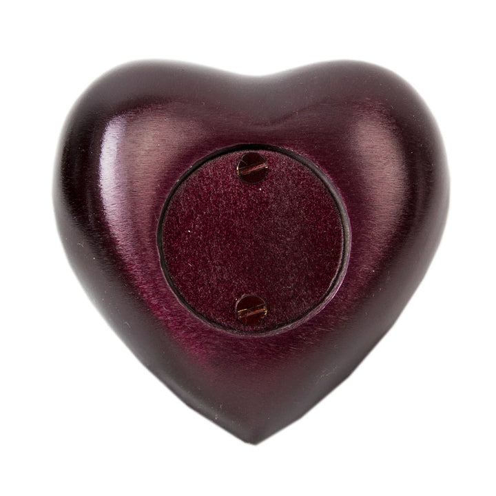 Ruby Red Monterey Keepsake Heart | OneWorld Memorials