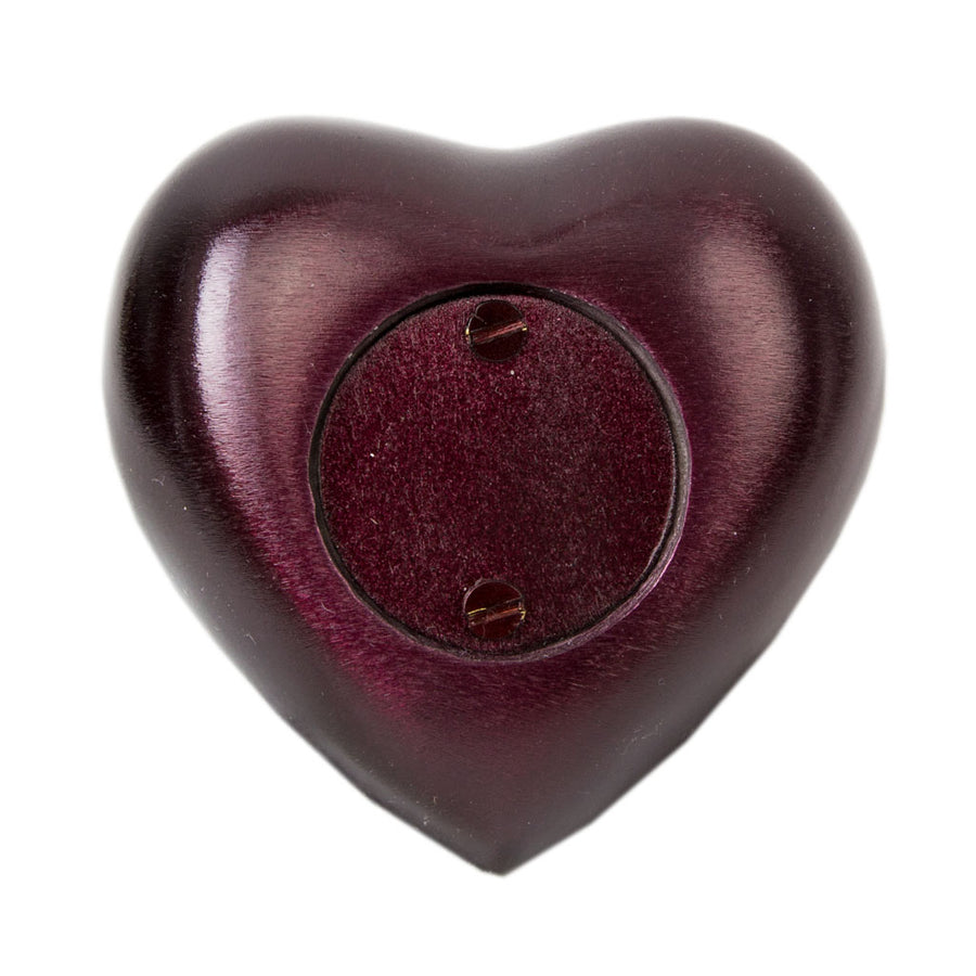 Ruby Red Monterey Keepsake Heart | OneWorld Memorials