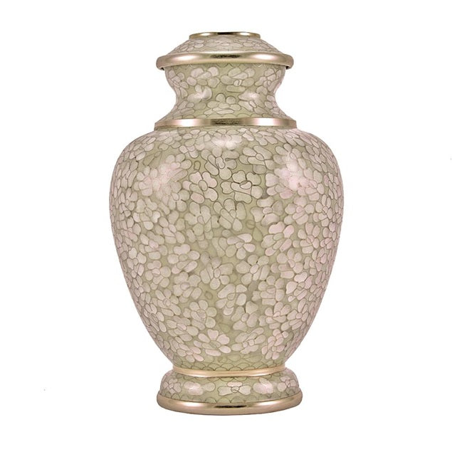 Opal Cloisonne Urn In Large | Oneworld Memorials